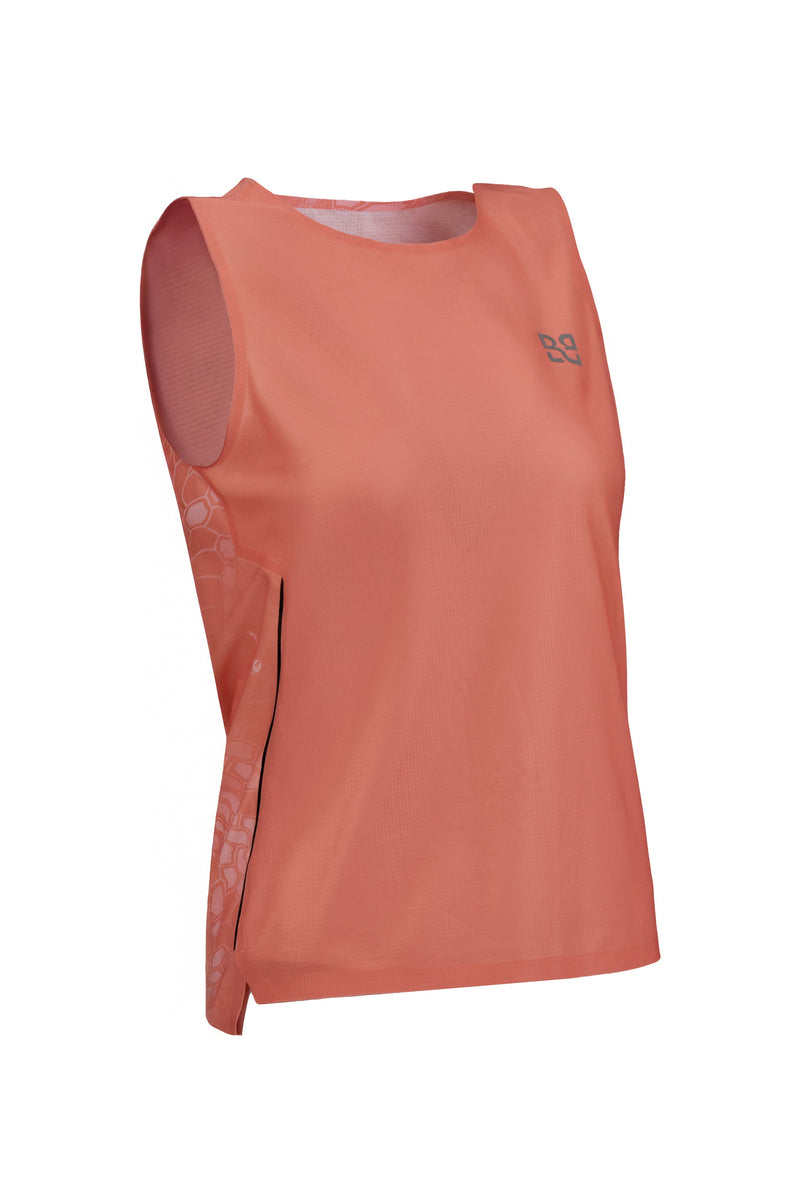 Rekord Run Singlet Peach - Women's – Born Bound