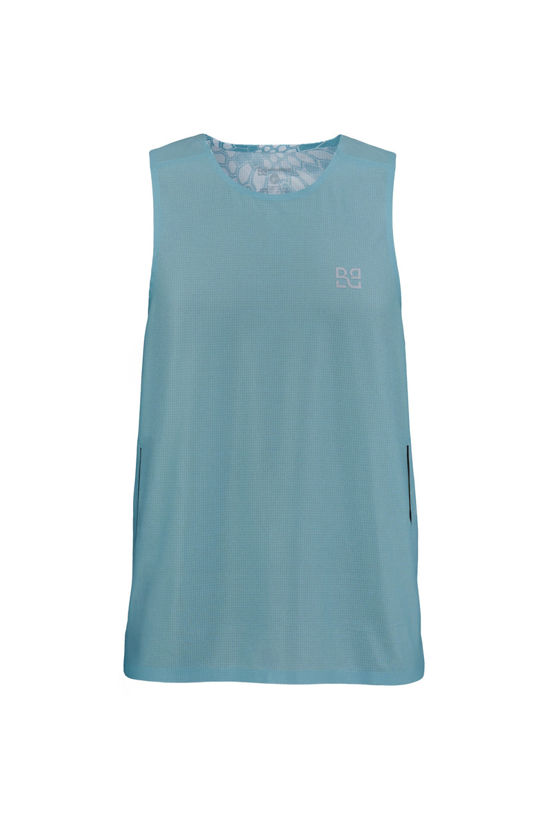 Rekord Run Singlet Modern Blue - Men's – Born Bound