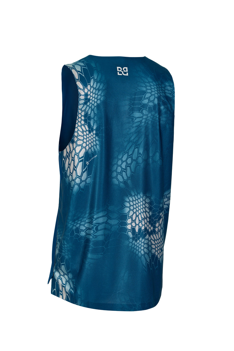 Rekord Run Singlet Cosmos Blue - Men's – Born Bound