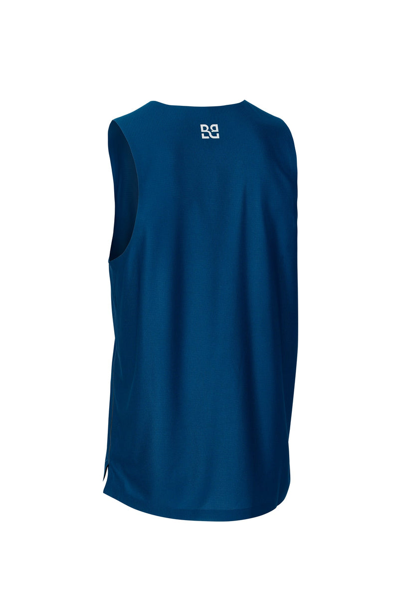 Rekord Run Singlet Cosmos Blue - Men's – Born Bound