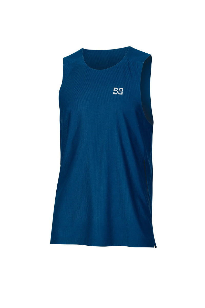 Rekord Run Singlet 23 Cosmos Blue - Men's – Born Bound