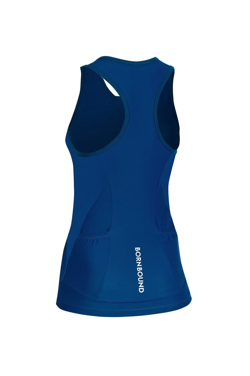 Skärvatten Sleeveless Tri Top - Cosmos Blue - Women's – Born Bound